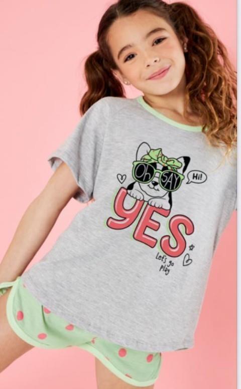 CATHA | Lencería Mayorista y Minorista - PIJAMAS - PIJAMA NIÑA SAY YES